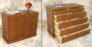 Media Storage Cabinets with Drawers; Great for organizing DVDs, Blu ...