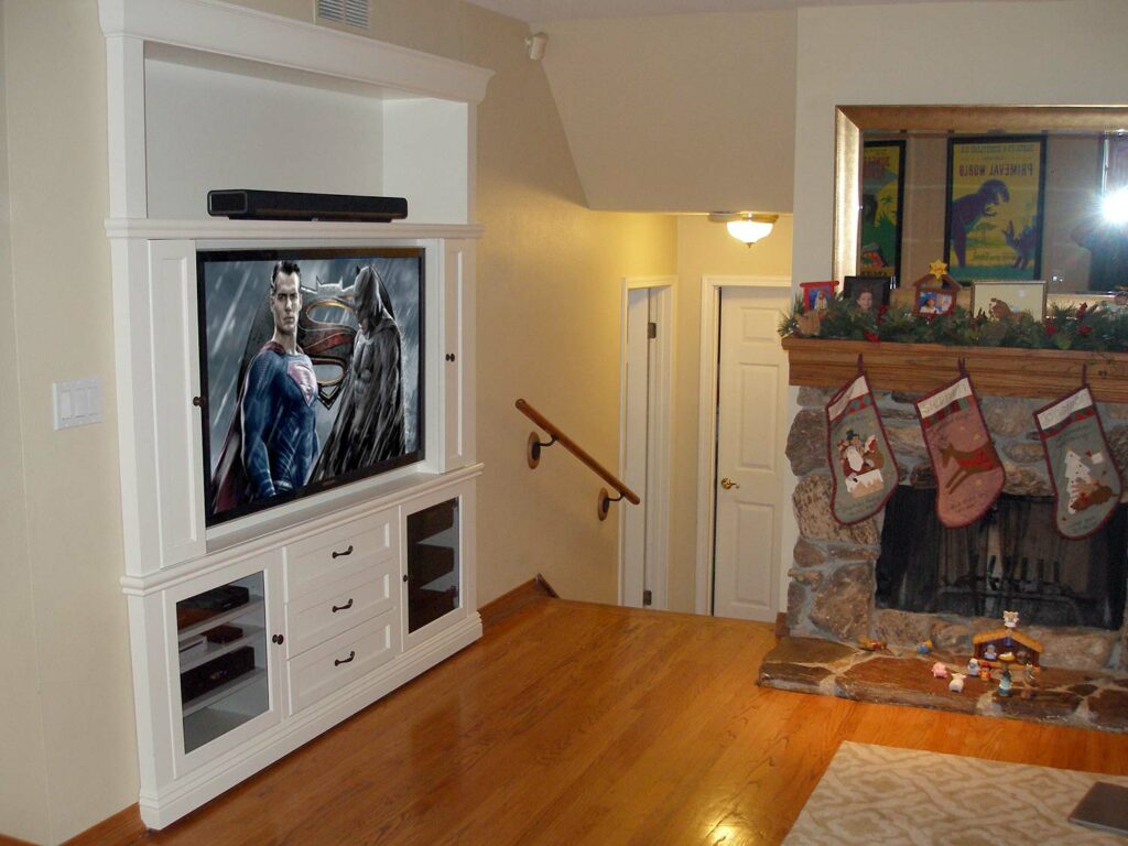 Custom Built-In Wall Unit (BIC-3)