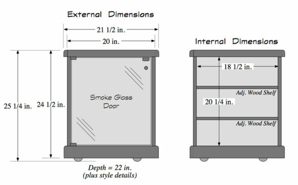 Small Audio Cabinets