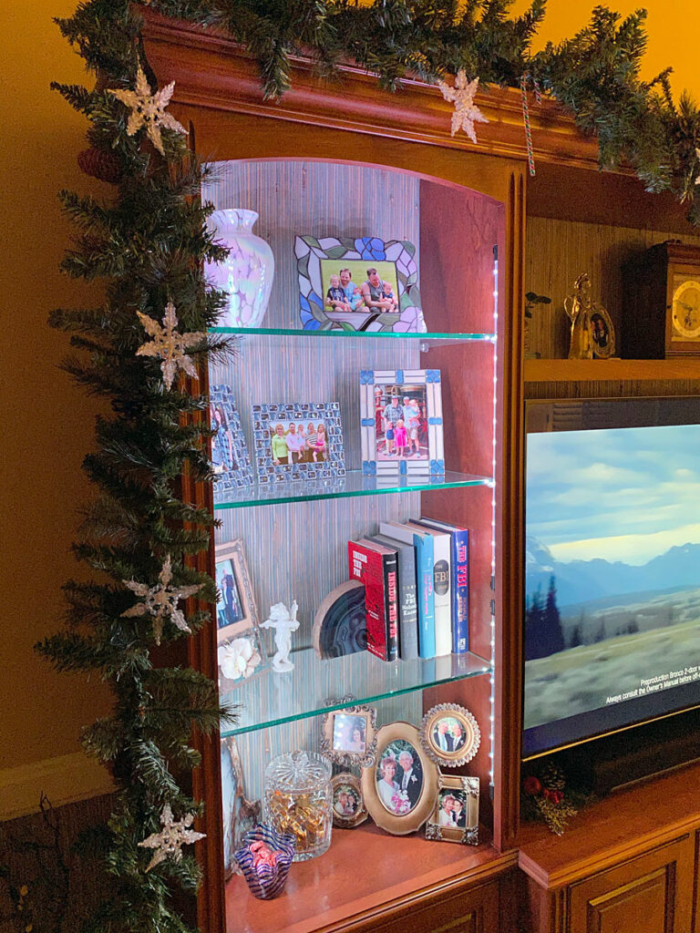 Wall Unit w Lighted Display Cabinets (CWU-6)